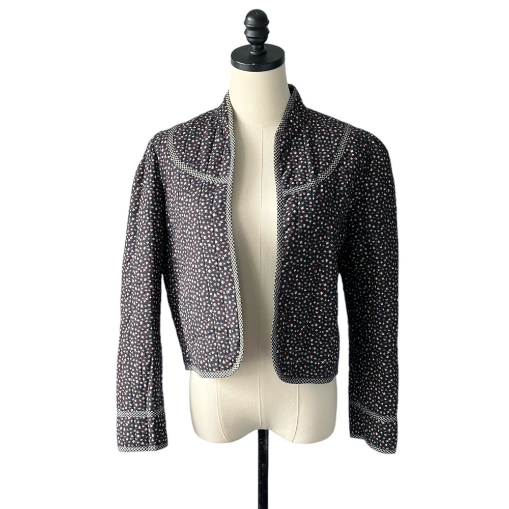Vintage Eber San Francisco 70’s Quilted Floral Jacket… - Gem